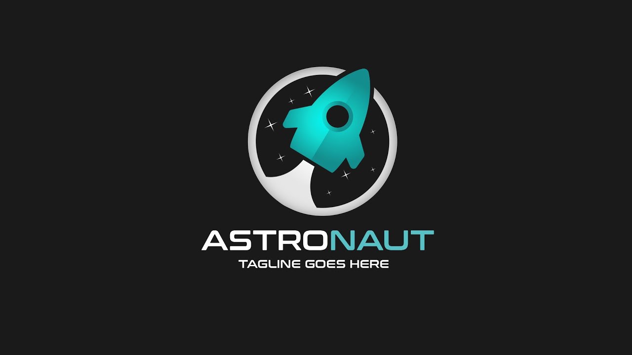 Rocket Logo Design in Adobe illustrator