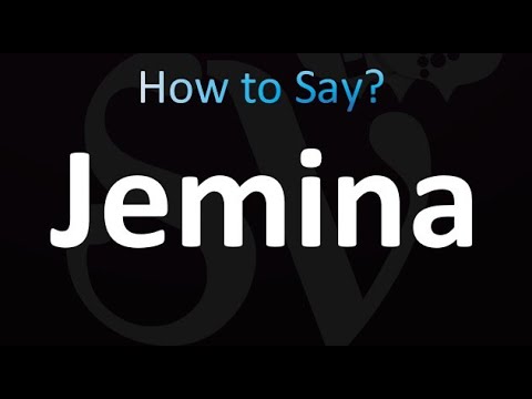 How to Pronounce Jemima (correctly!)