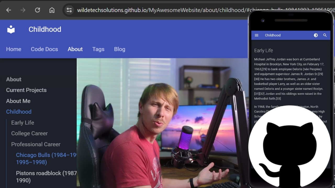 How to create a BEAUTIFUL documentation-blog website for FREE! | MkDocs Material