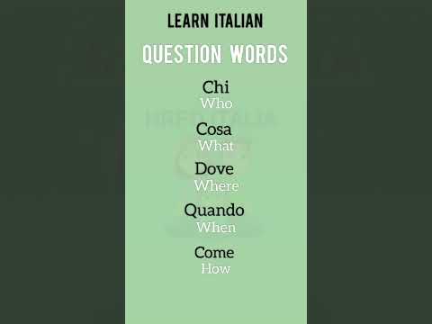 ????????????️ Learn Italian Fast: Basics for Beginners! ✨???? #LanguageGoals