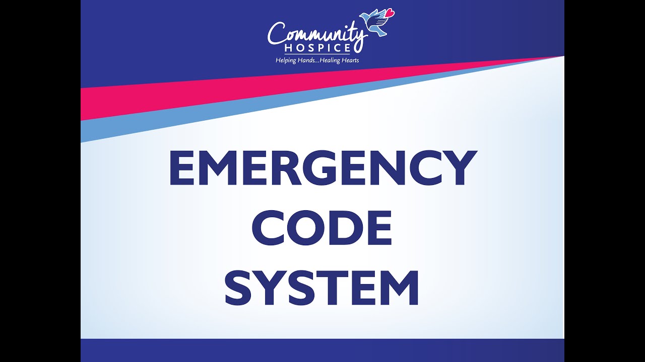 Emergency Code System
