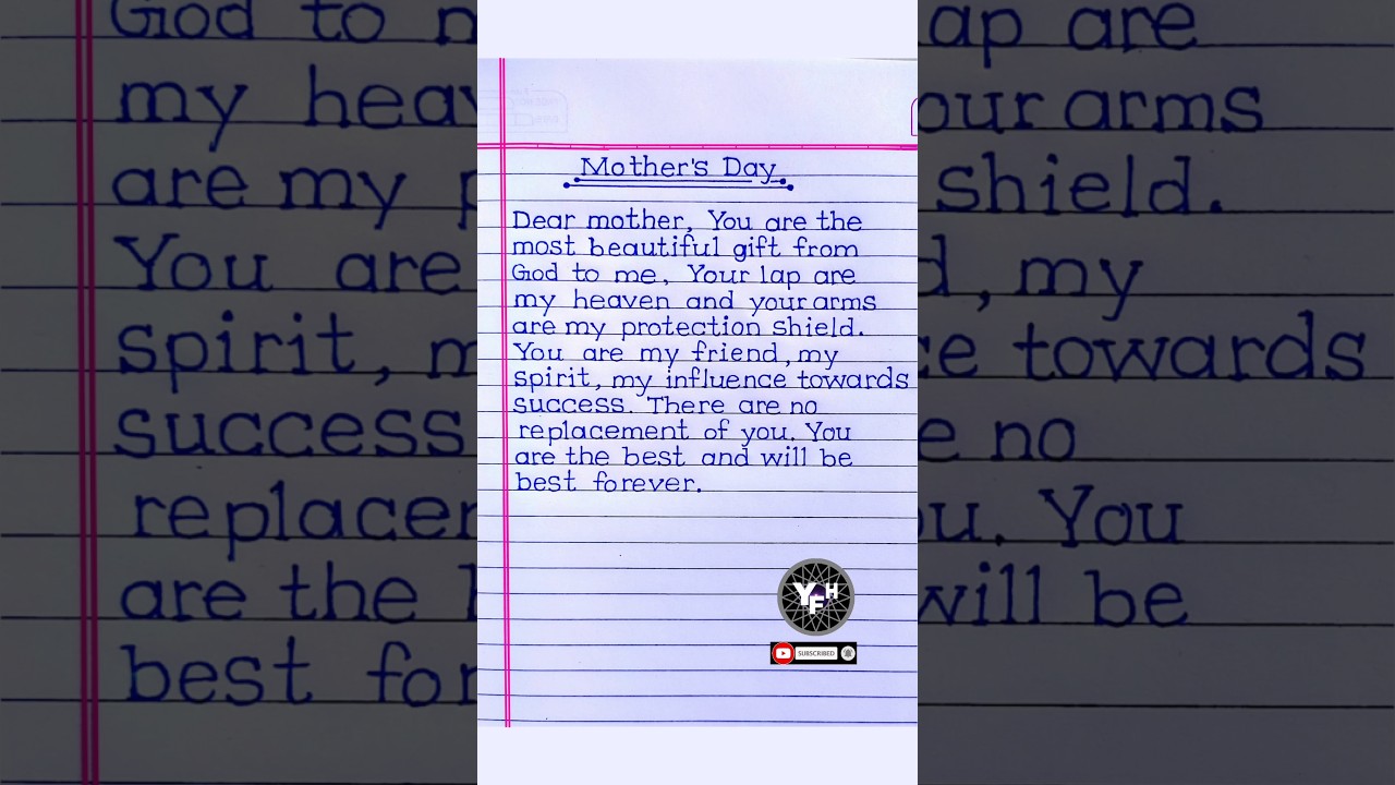 mother's day message in english | quote for mother | short and simple message to mother for mother's