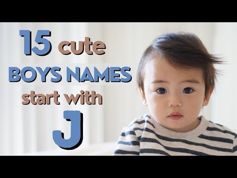 Amazing Baby Boys Names from J (meaning explained)