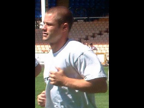 Neil Brisco scores against Crewe Alex in 2003