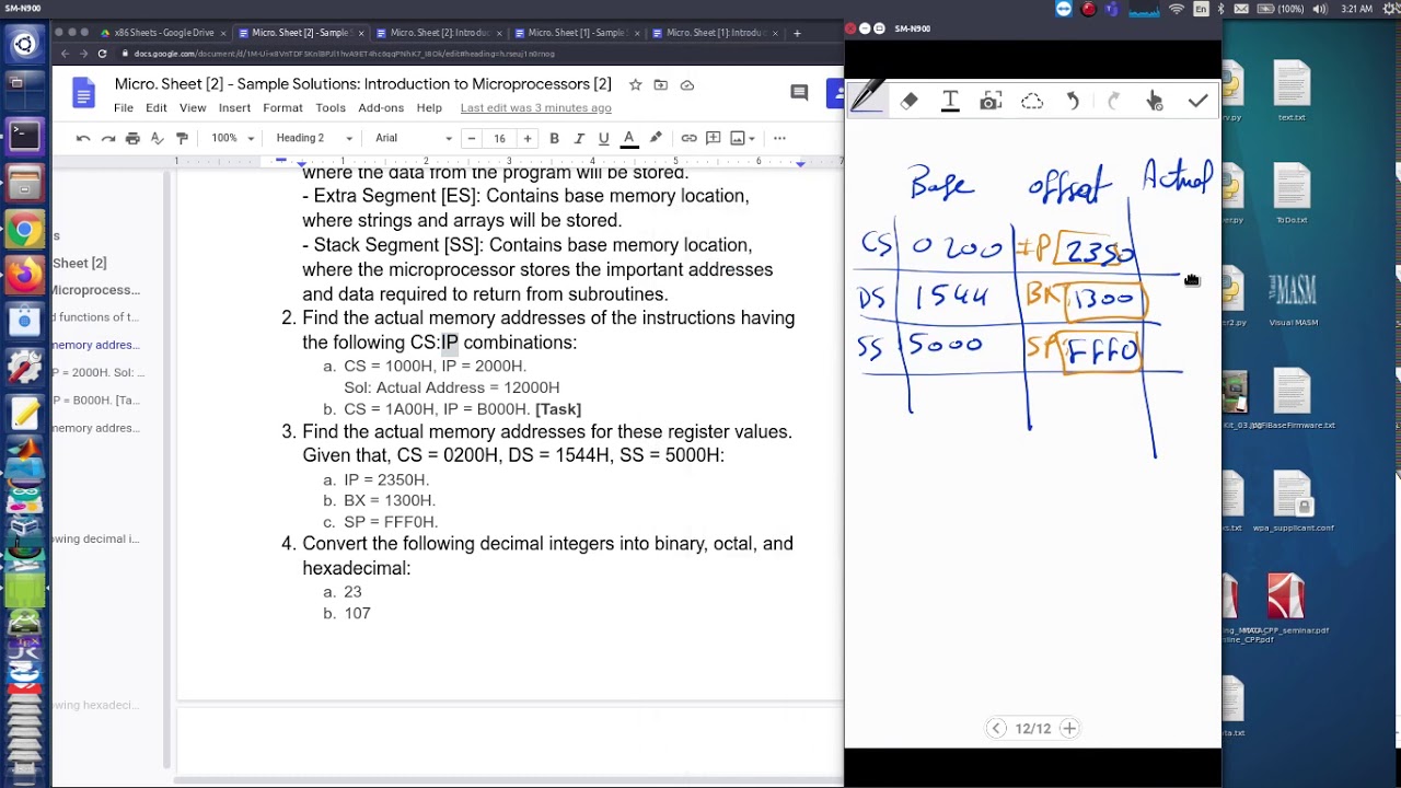 Microprocessors Tutorials 02
