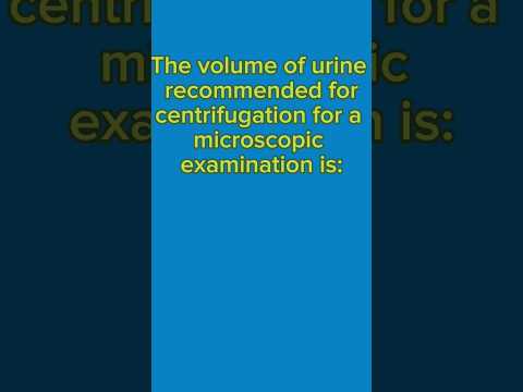 Urine Analysis MCQ3 #ascp #mls #urineanalysis #mltq