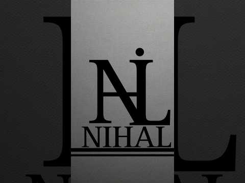 Logo Name NIHAL 💫👀 Comment your Name #shorts #youtubeshorts #logo #trending #calligraphy