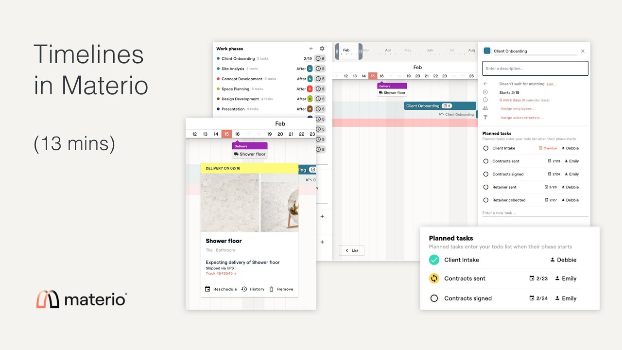 Timeline and Tasks in Materio | Deep Dive Tutorial