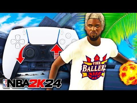 BEST DRIBBLE TUTORIAL FOR TALL BUILDS IN NBA 2K24 W/ HANDCAM! BEST DRIBBLE MOVES NBA 2K24