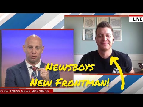 EXCLUSIVE INTERVIEW - Newsboys NEW Lead Singer Adam Agee