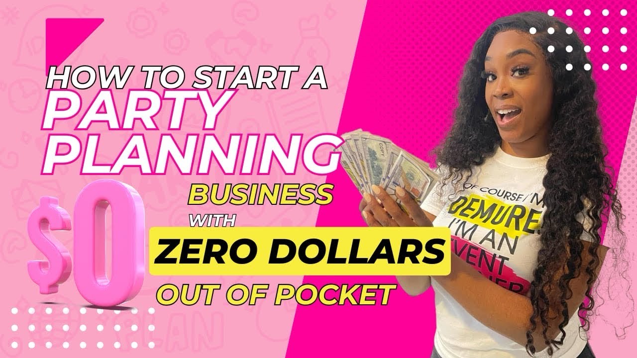 How to start a Party Planning business with zero dollars out of pocket. Text “ezpz” to 678 403-6408