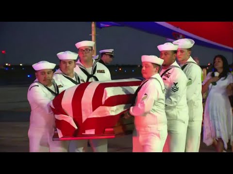 Body of fallen Norfolk sailor Angelina Resendiz arrives in Harlingen, Texas