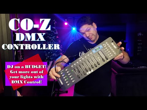 CO-Z DMX Controller DMX-512 & DMX-192 2 Free DMX Cables | Reverb
