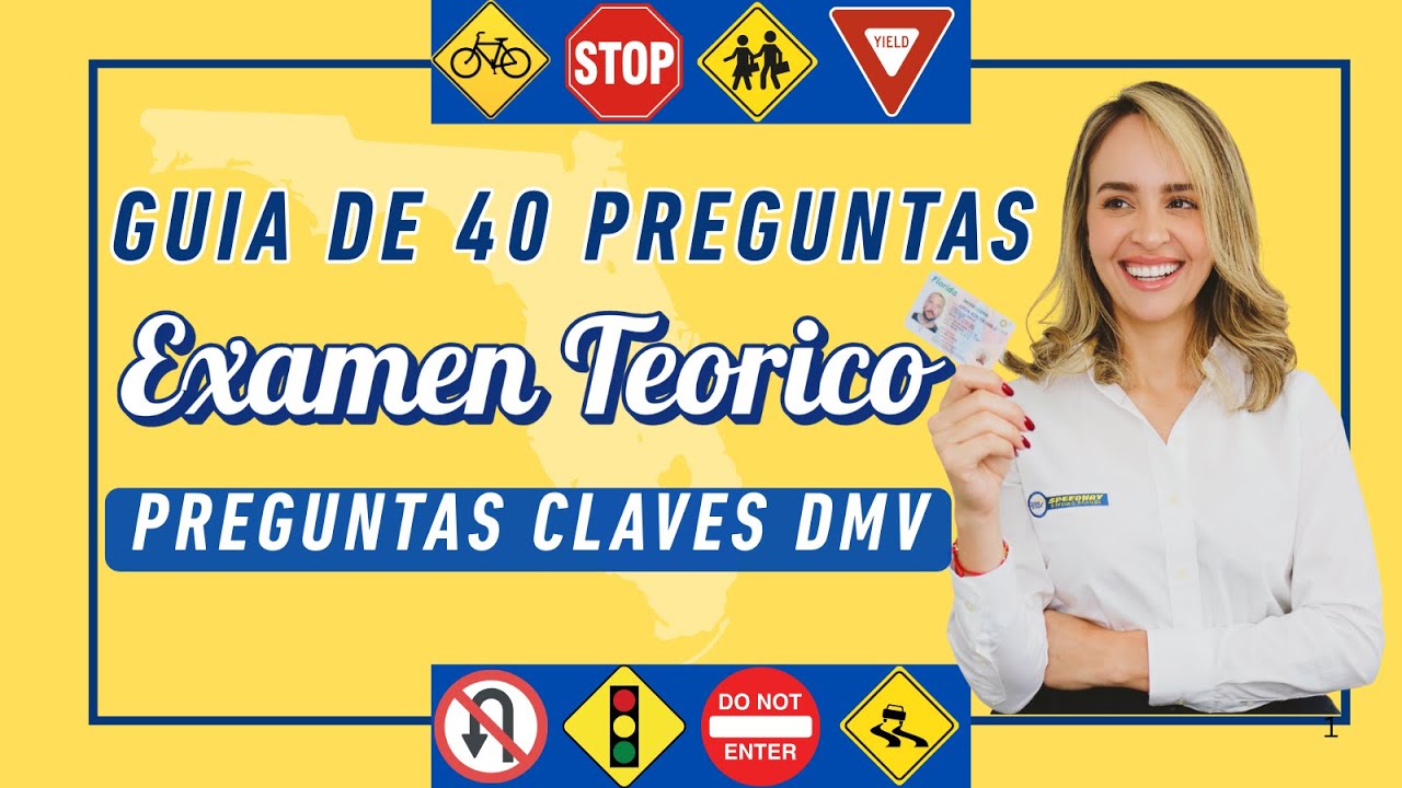 40 Key Questions to Pass the Theory Driving Test