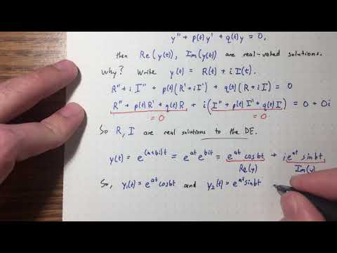 Lecture 14 - Complex roots of the characteristic polynomial
