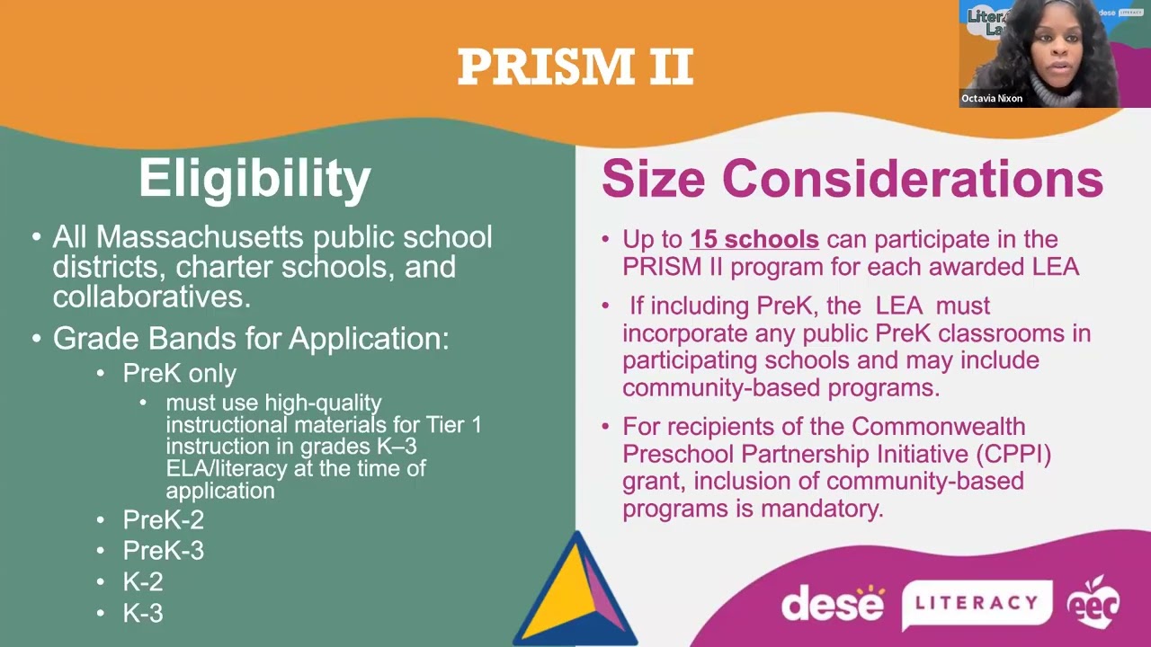 PRISM II and III Cohort 2 Information Webinar