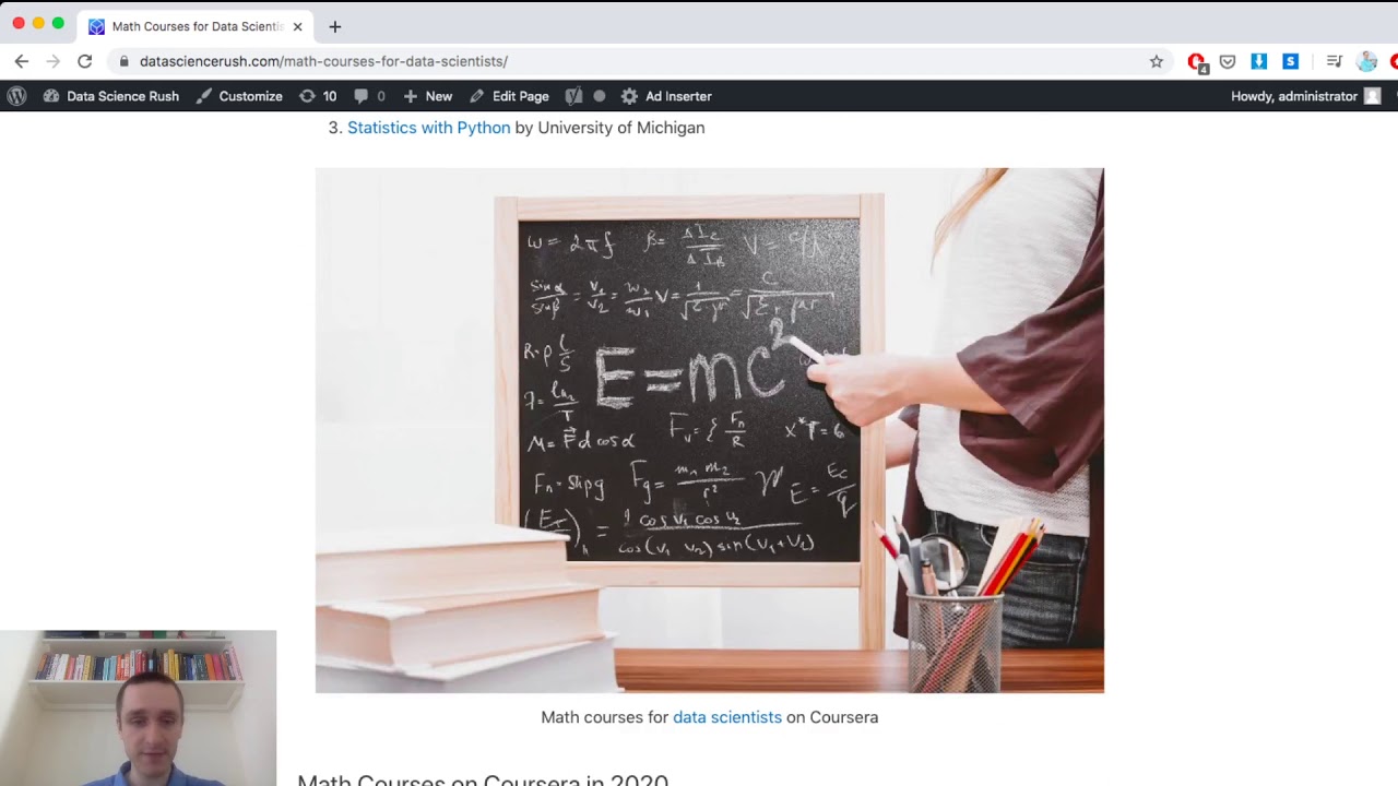 Math Courses for Data Sciences | Coursera