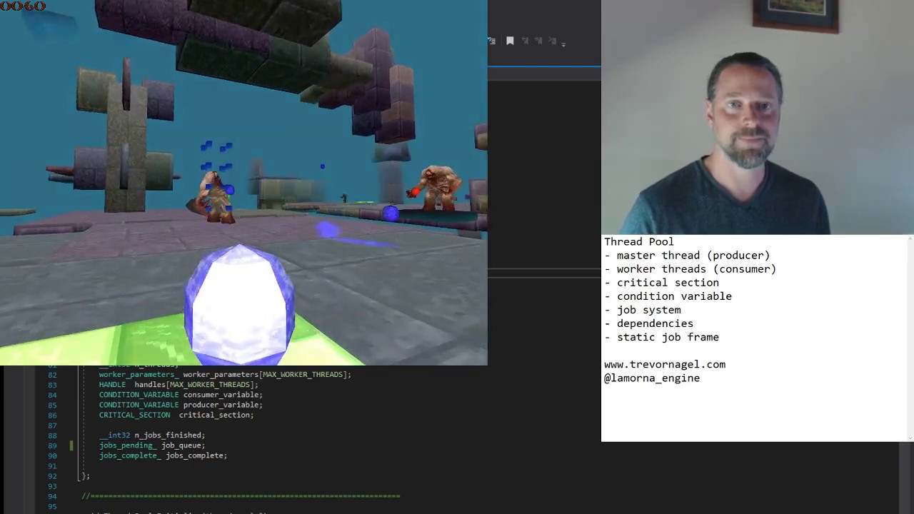 Code overview - Thread Pool & Job System