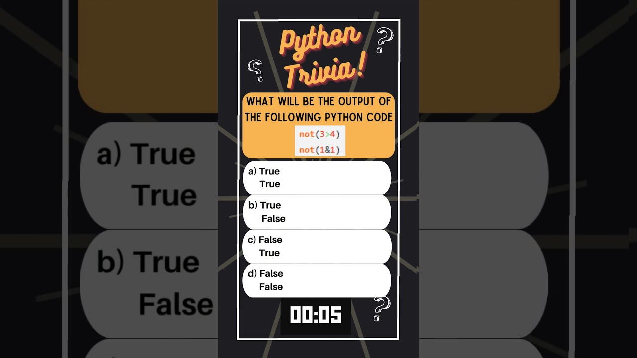 Python Trivia   Boolean 3 #coding #python #techcommunity #shorts #trending #viral #datascience