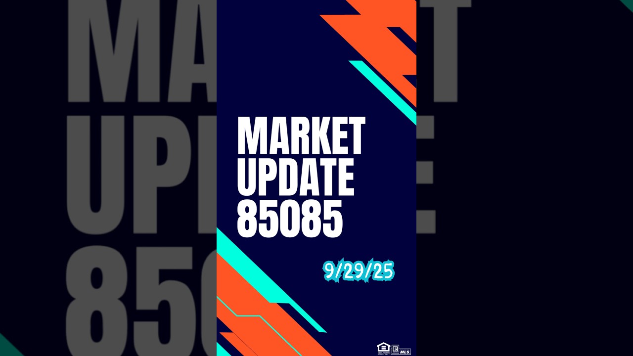 North Phoenix Market Update – 85085 Thinking about buying or selling in 85085?