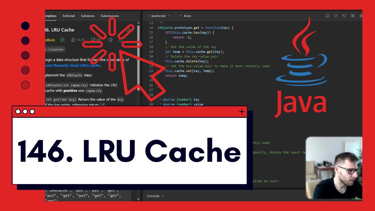 Master Java's LinkedHashMap with this LRU Cache Implementation - LeetCode 146. LRU Cache