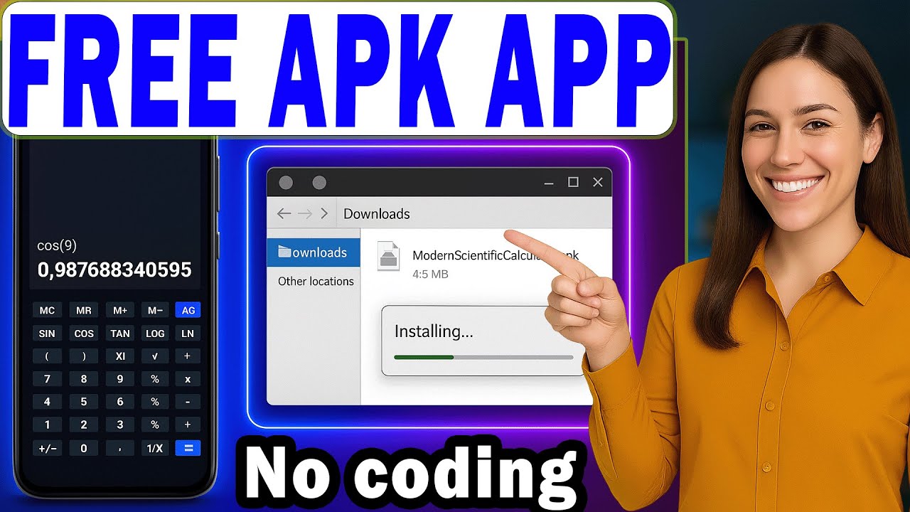 How to Create Android App & Get Downloadable APK (No Coding Needed!)