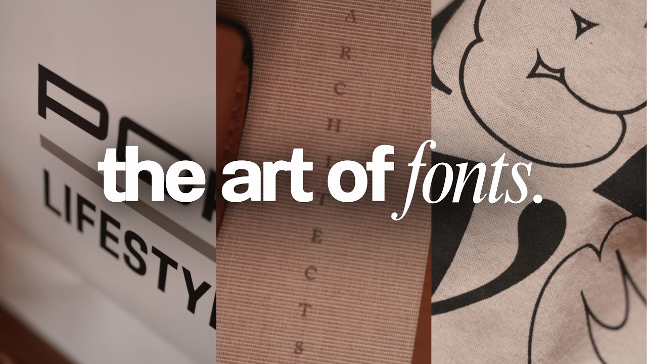 why do some fonts just look so good?