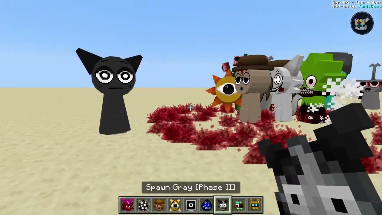Sprunki Incredibox ADDON in Minecraft PE