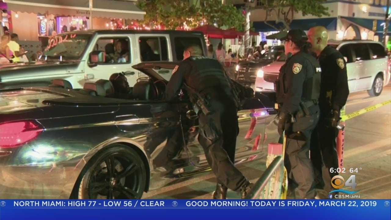 Miami Beach Police Out In Force To Crack Down On Spring Breakers