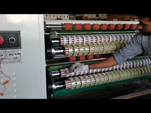 Bopp tape 1 inch macking slatting machine