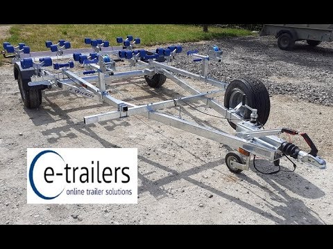Extreme 1300kg (EXT 1300) Double Jet Ski Roller Trailer