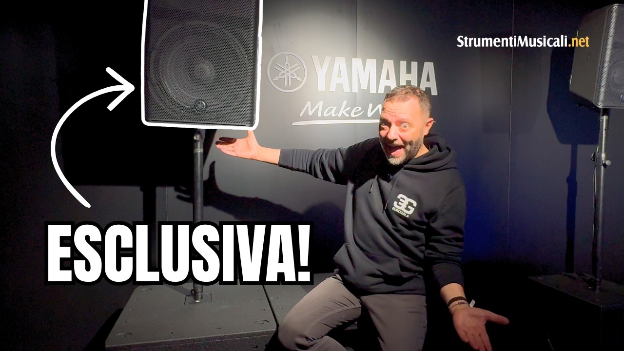 NUOVE CASSE YAMAHA SERIE DXS DXR MK3 - Presentate al MIR di Rimini in ESCLUSIVA