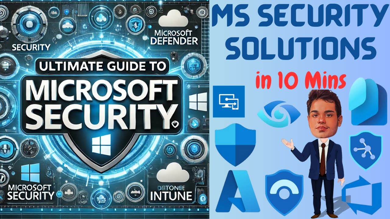 Understanding all Microsoft security solutions in 10 mins: Sentinel, Defender, XDR, Purview & More!