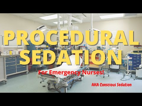 Procedural Sedation for New Emergency Nurses - Emergency Nursing Tips & Tricks