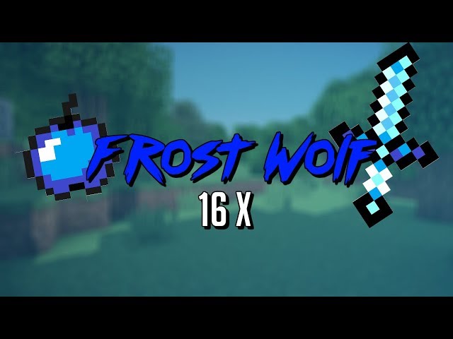 Frost Wolf Minecraft Texture Pack