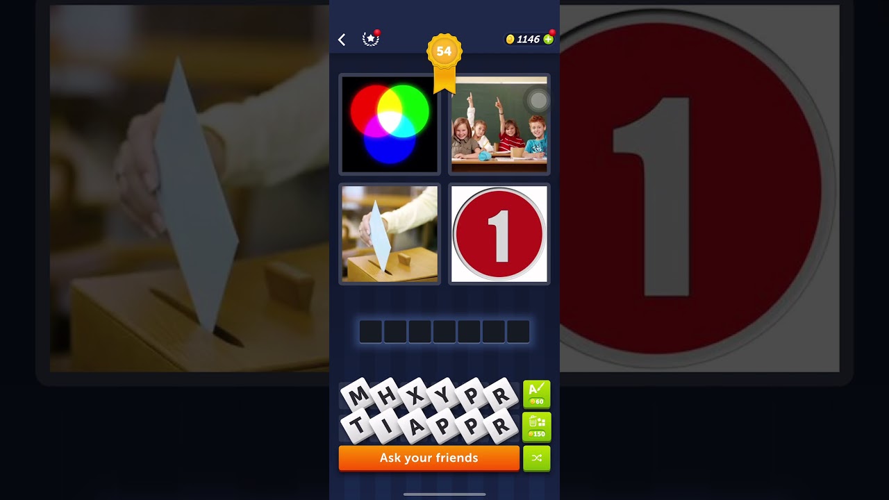 Level 54 | 4 pics 1 word