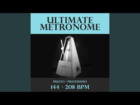 Metronome - 161 BPM - Presto