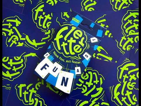 How to play Fletter: A fast-paced word building game.