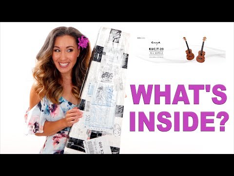 Amazon Gem with a Finger Shaker! Enya Ukulele Unboxing/Review