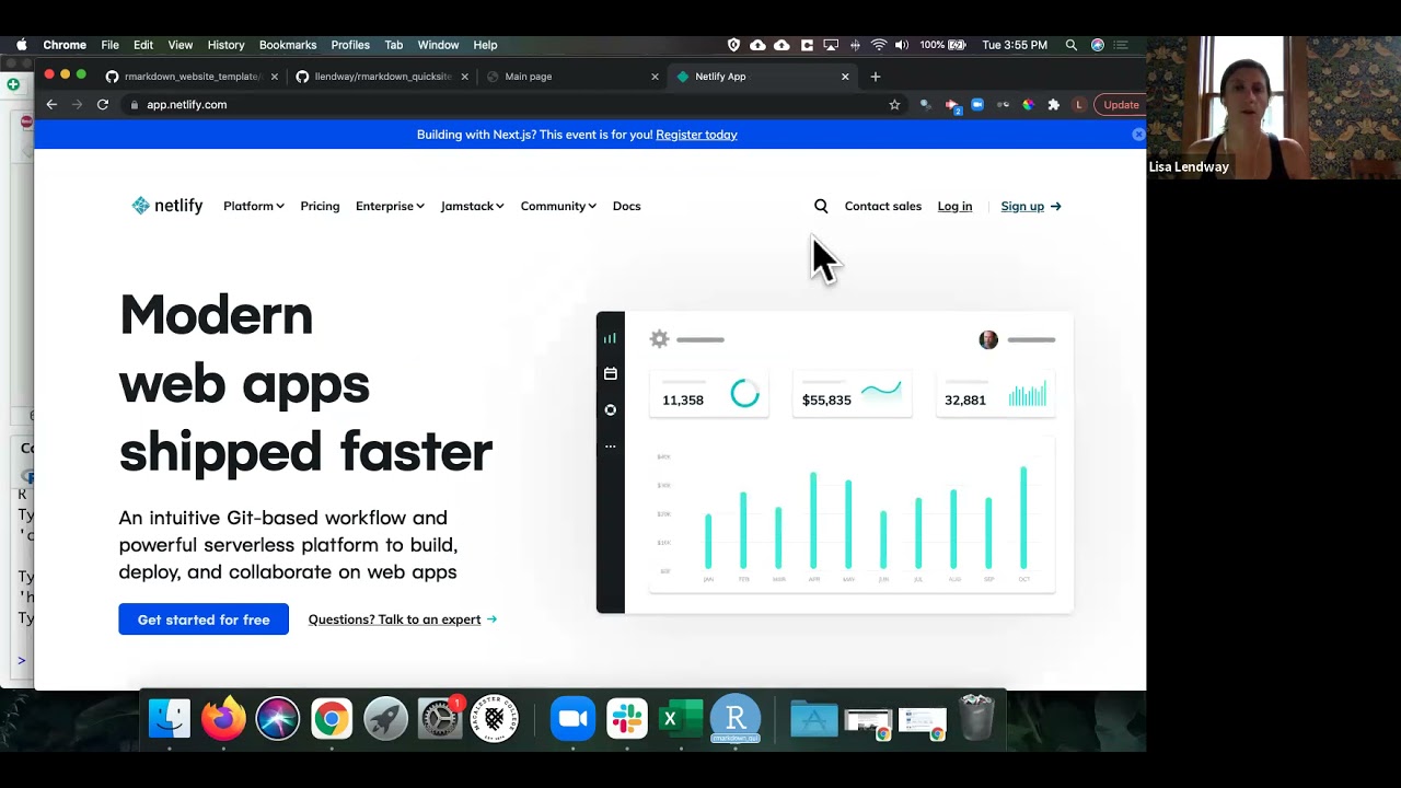 Building an R Markdown website