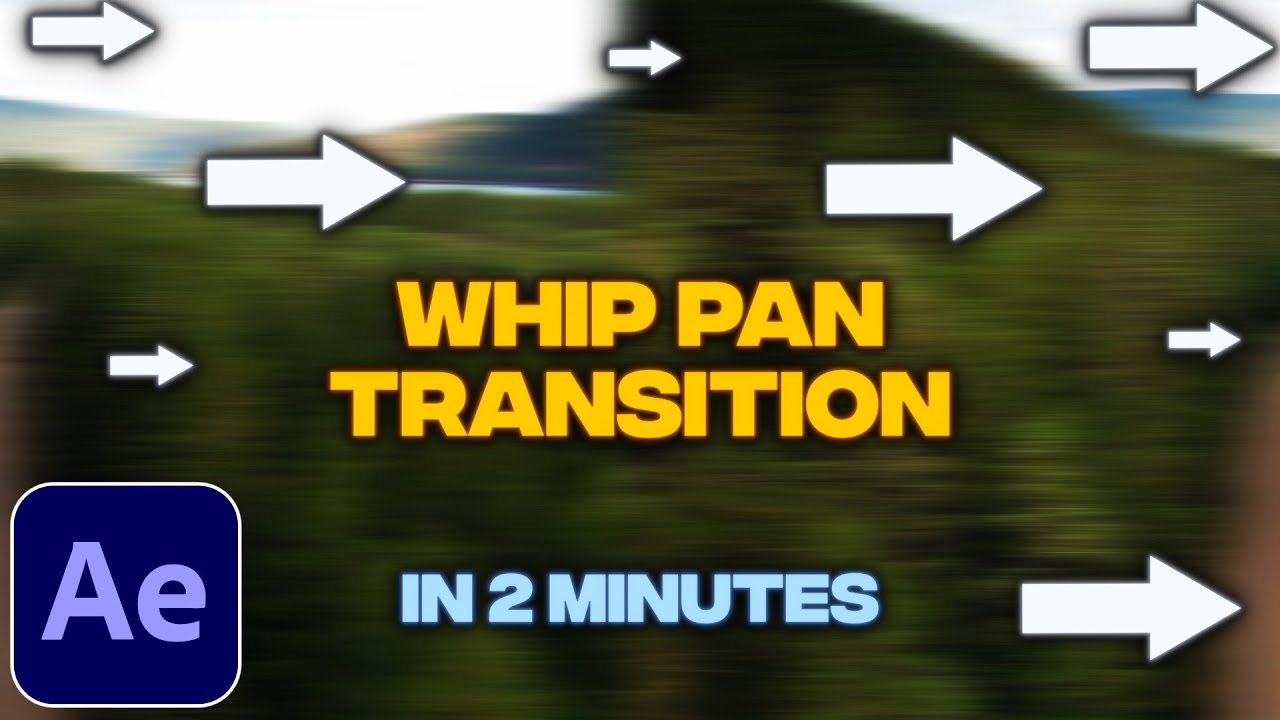 Seamless Whip Pan Transition Tutorial | After Effects 2026