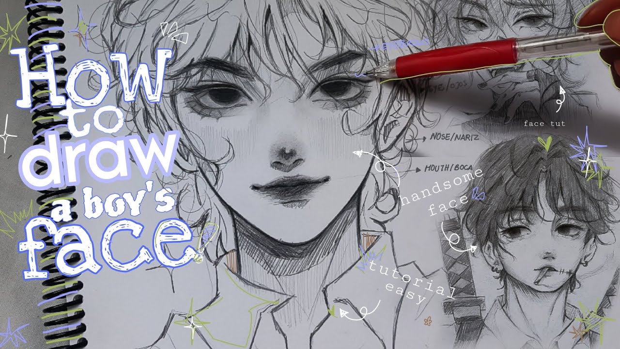 🍒How to draw faces!? [TUTORIAL] kawaragi_art
