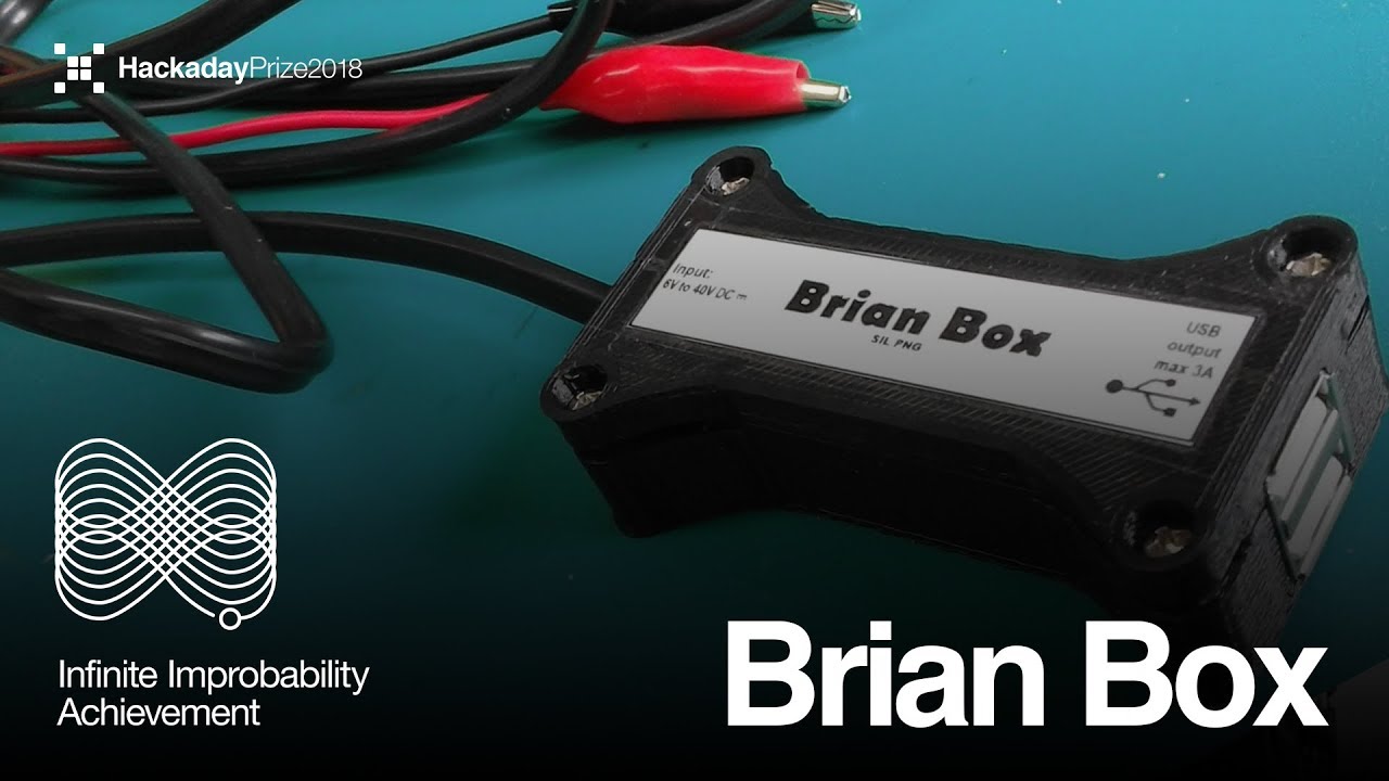 2018 Hackaday Prize Entry : Brian Box
