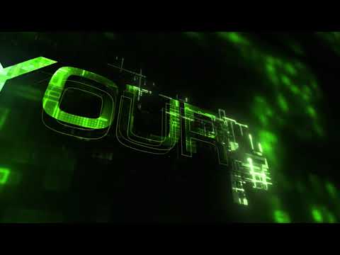 Premiere Pro Template: 3D Tech Title + Free Font