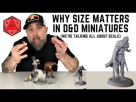 Understanding D&D Miniatures Scales!