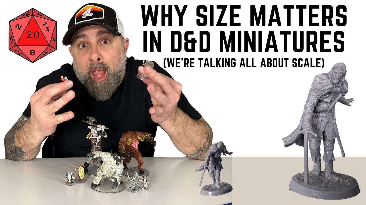 Understanding D&D Miniatures Scales!