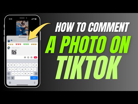 How to Add Photo Comment on TikTok | How to Comment a Photo on TikTok | Tiktok Photo Comment