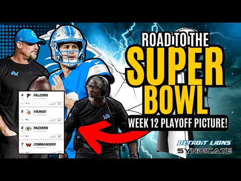 How The 2024 Playoffs Are Shaping Out For The Detroit Lions!
