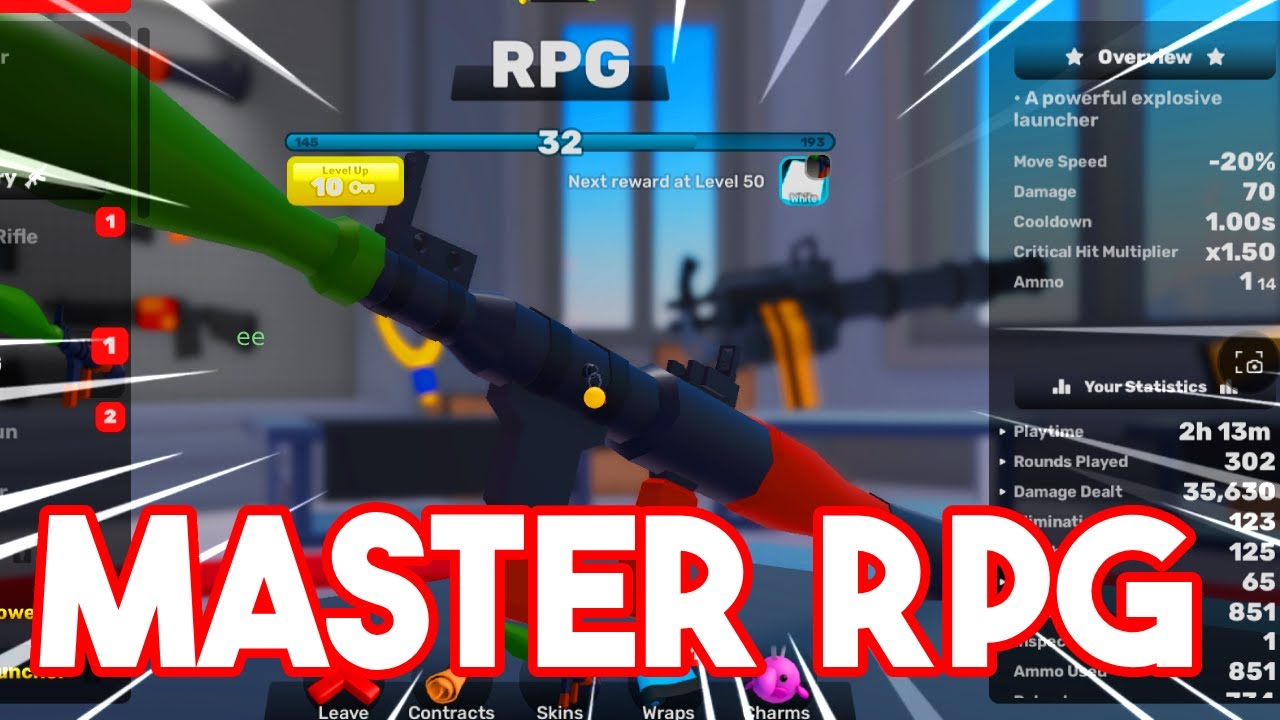How To Master RPG | Roblox Rivals 💣