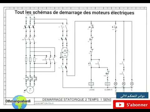 1 schémas électrique différent types de demarrage des moteurs électriques électricité industrielle